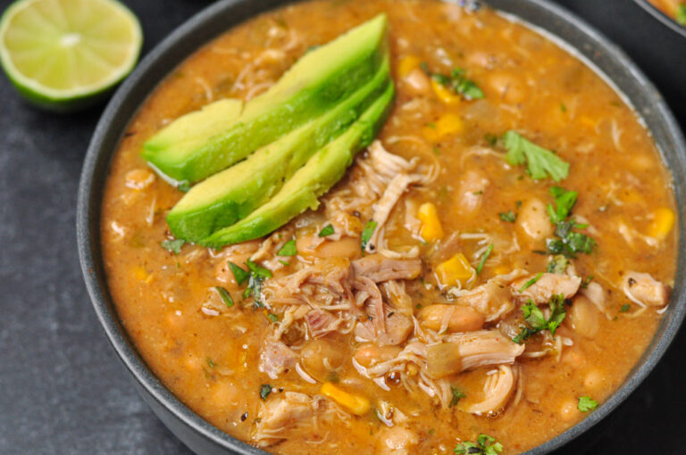 Southwest Chicken Chili - Kelly's Clean Kitchen