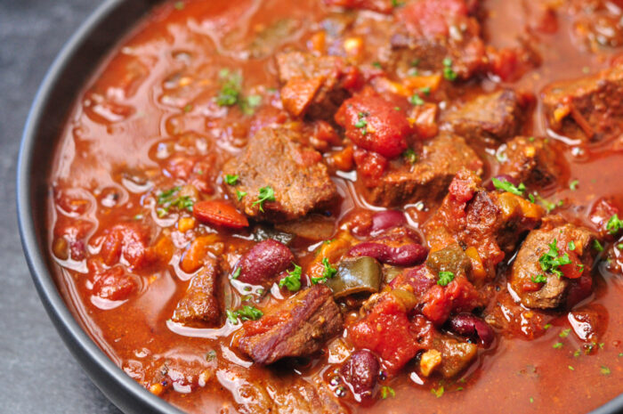 Texas Style Beef Chili - Kelly's Clean Kitchen