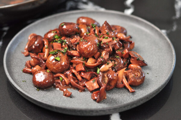 Red Wine Mushrooms - Kelly's Clean Kitchen