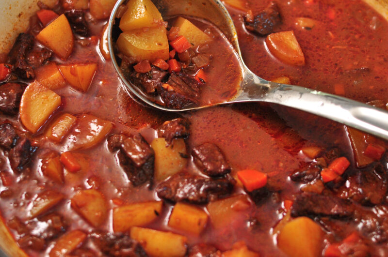 Red Wine Beef Stew - Kelly's Clean Kitchen