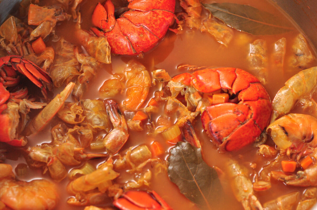 Shellfish Stock - Kelly's Clean Kitchen