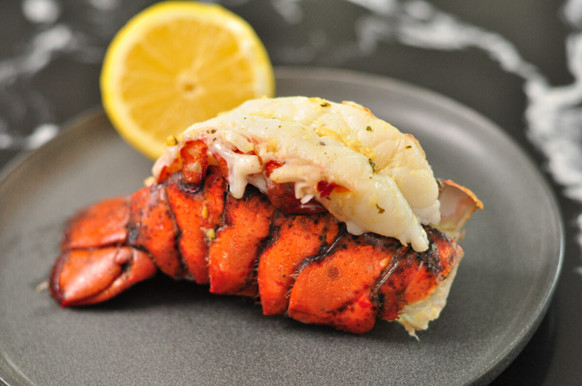 Dijon Garlic Butter Lobster Tail - Kelly's Clean Kitchen