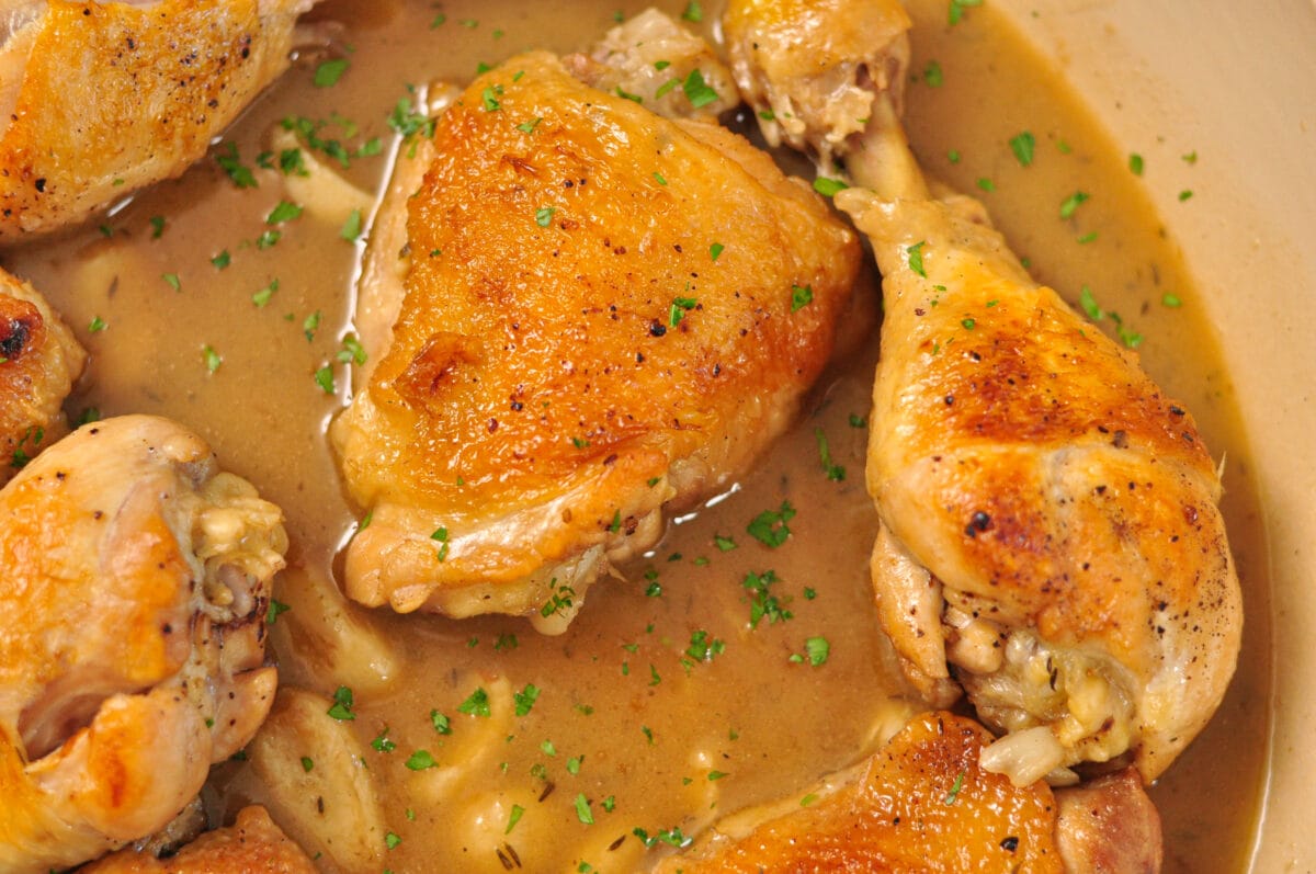 40 Garlic Clove Chicken - Kelly's Clean Kitchen